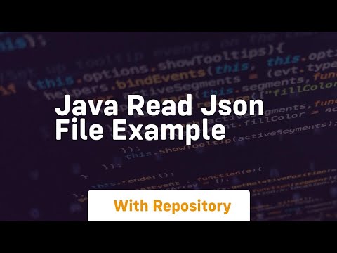 java read json file example