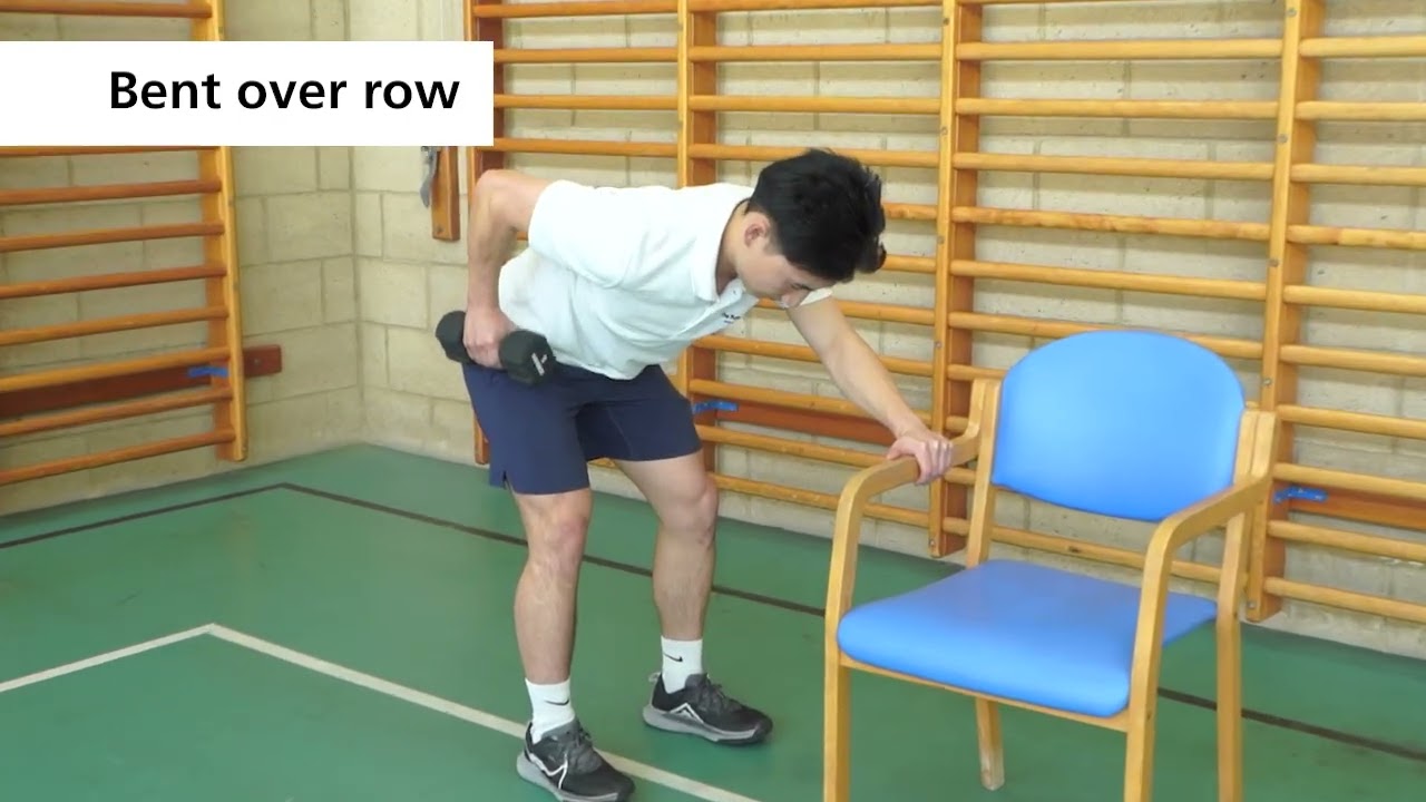 Bent over row