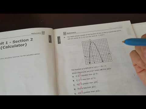 NJSLA Algebra 1 Practice Question #8