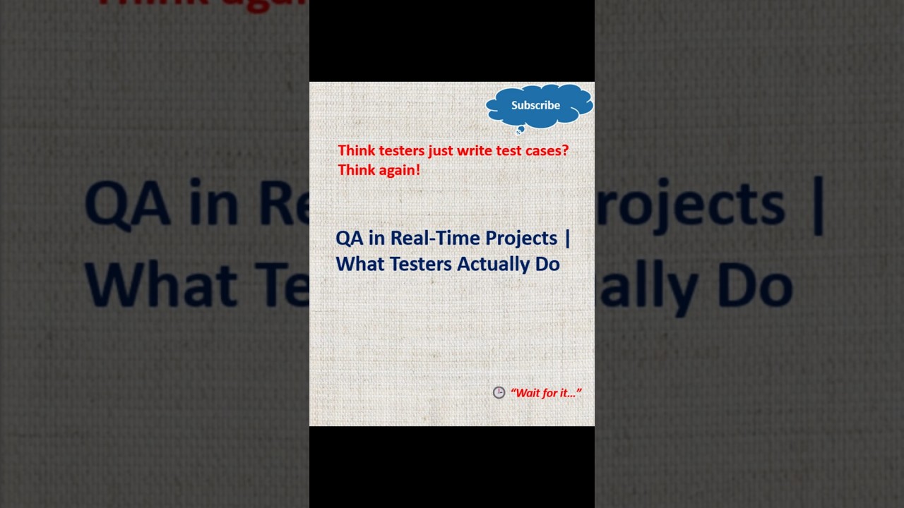 Responsibilities of QA in Projects #manualtester  #softwaretesting  #qa  #qacareer  #qatesting #qa