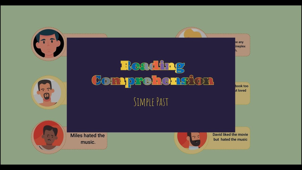 Reading Comprehension Practice: Simple past (Beginner) #readingcomprehension