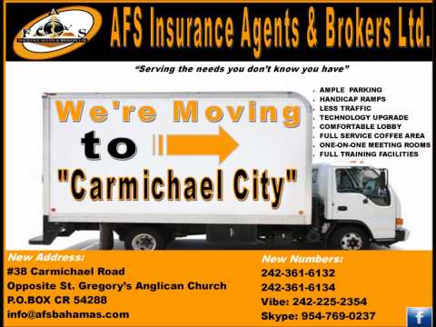 AFS Insurance Agents & Brokers Ltd:We Are Moving::