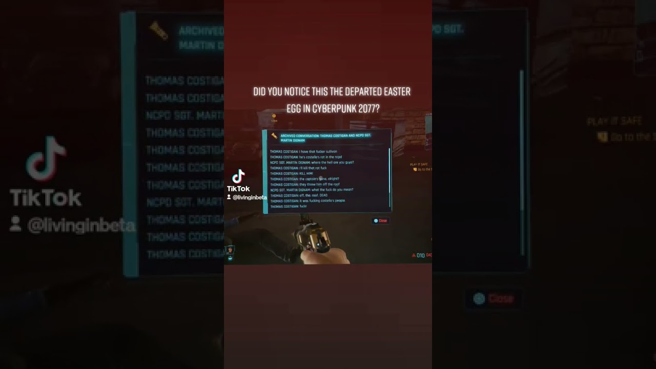 The Departed Easter Egg | Cyberpunk 2077