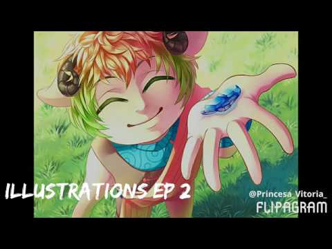 Eldarya illustrations episode 1 à 13 (valkyon)
