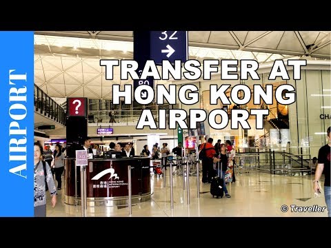TRANSFER AT HONG KONG Airport - North Satellite Concourse to Terminal 1 - Chek Lap Kok Airport