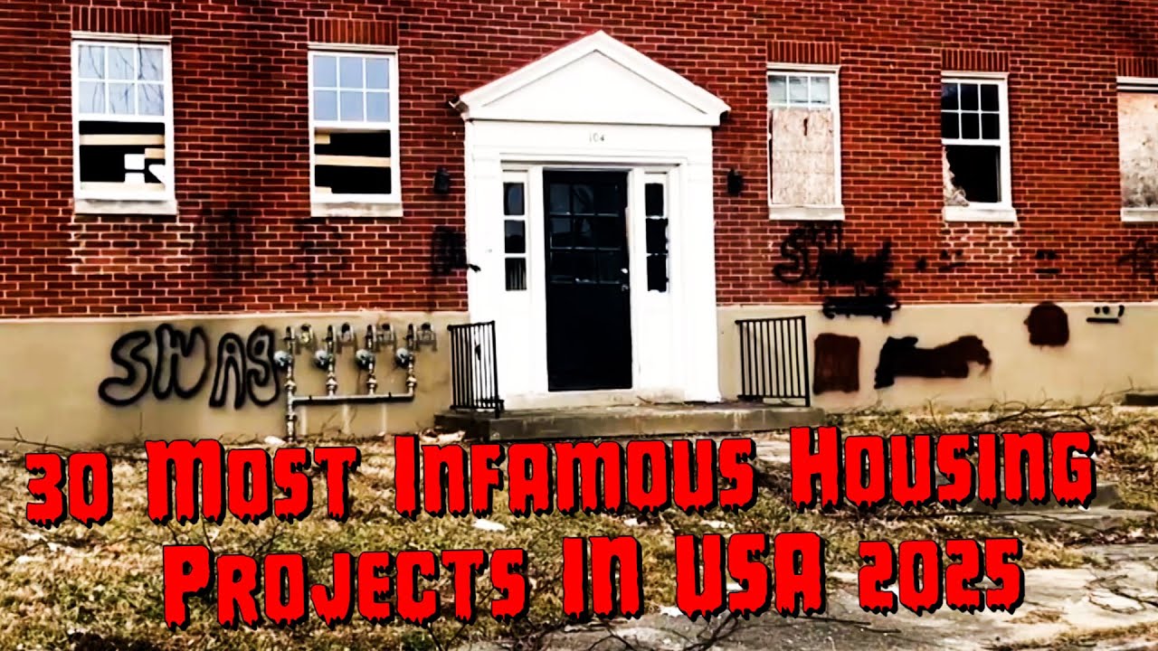 30 Most Infamous Housing Projects in USA 2025