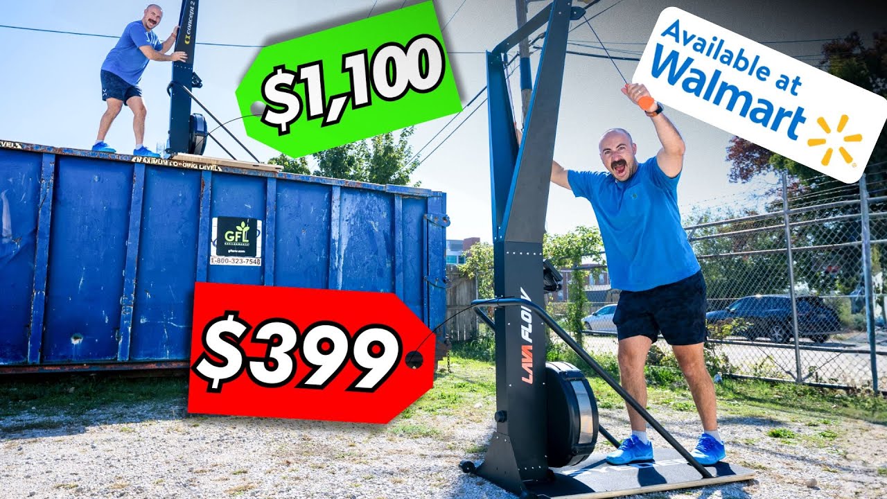 I Bought & Tested The Fake Concept2 Ski-Erg from Walmart!