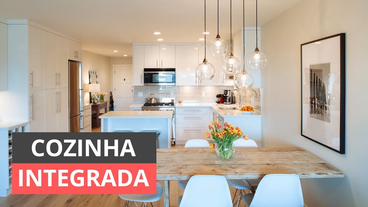 COZINHA INTEGRADA À SALA - DICAS E IDEIAS