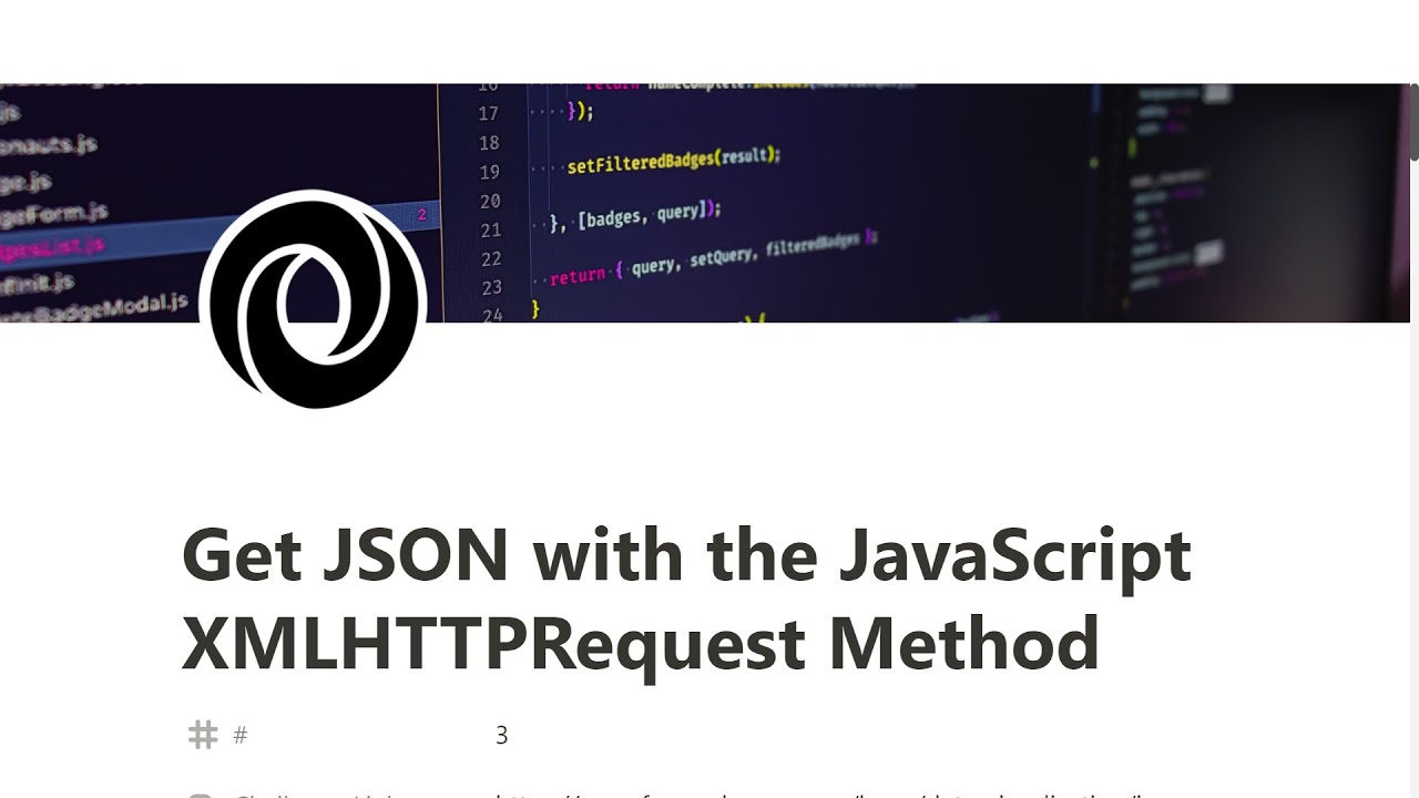 3 - Get JSON with the JavaScript XMLHttpRequest Method - JSON APIs and AJAX - freeCodeCamp Tutorial