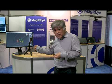 Magik Eye Demonstration of 3D Hemispheric Depth Sensing for Surveillance and Smart Security