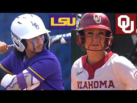 #9 LSU vs #1 Oklahoma Women's College Softball Highlights Full Game 2025