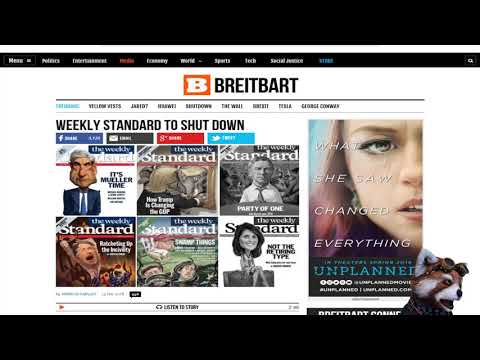 "The Weekly Standard" a conservative opinion magazine turned Never Trump publication will shut down
