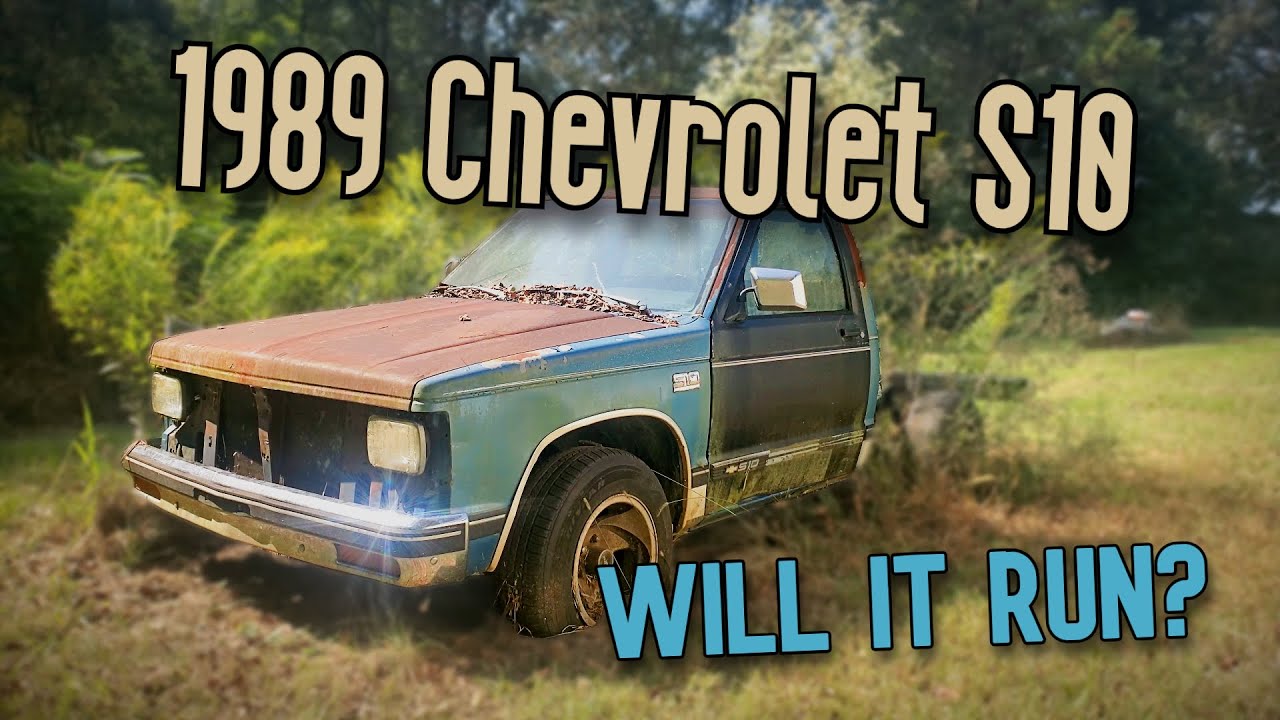 FORGOTTEN 1989 Chevrolet S10 - Will it Run?