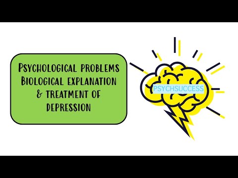 AQA GCSE Psychology - Psychological Problems - Biological Explanation & Treatment of Depression