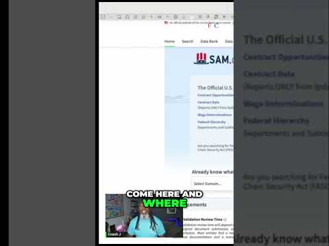Registering Your Business on SAM.gov: A Step-by-Step Guide for Federal Government Contracts