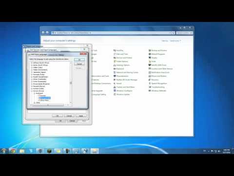 How to change Keyboard language to Korean