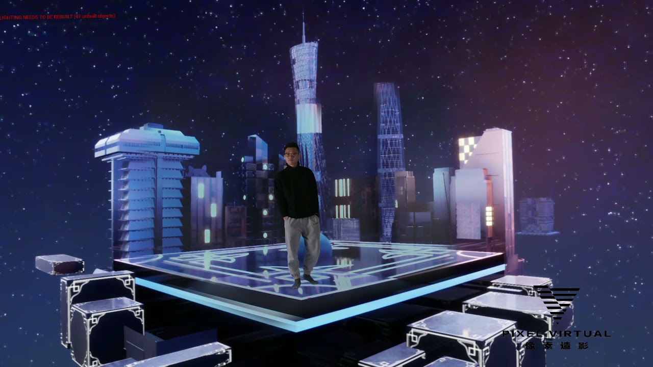 XR Test, LED based Virtual Production | Aximmetry
