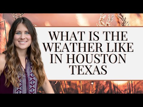 Houston TX - What is the weather like in Texas?
