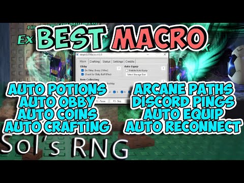 THE ABSOLUTE BEST MACRO IN SOLS RNG?! (DolphSol)