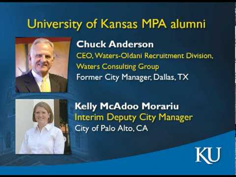 Master of Public Administration program at KU