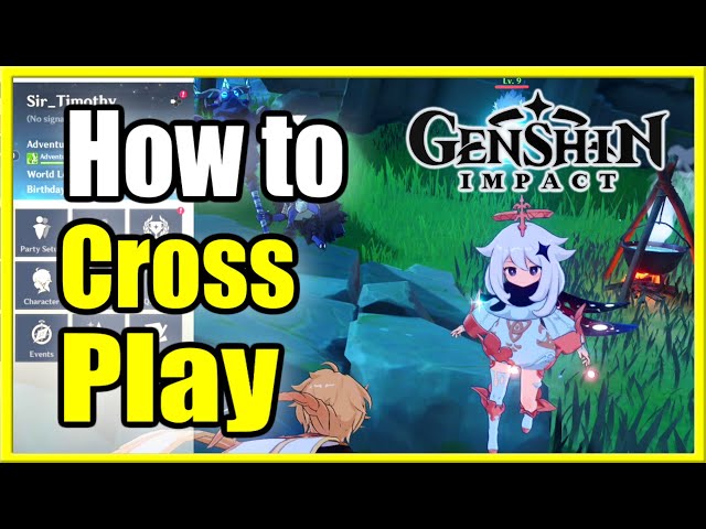 Genshin Impact crossplay and cross-save features explained