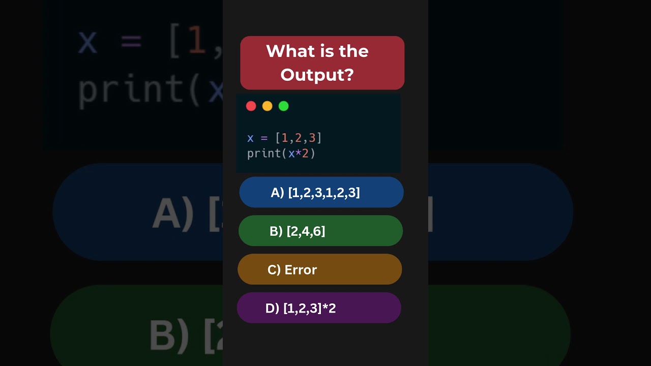 Python Coding Quiz | Let’s See How Fast You Are! #python #shorts #short #shortvideo #explorer #quiz