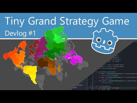 A new Tiny Grand Strategy Game! | Godot DevLog