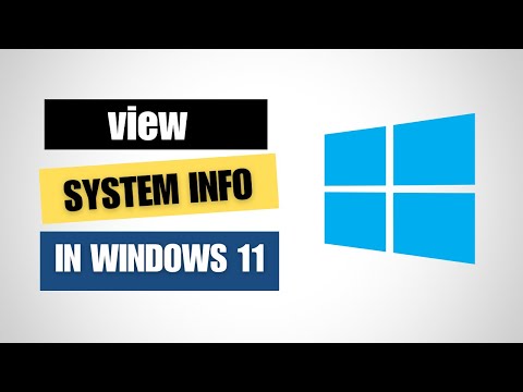 How to View System Information Panel in Windows 11