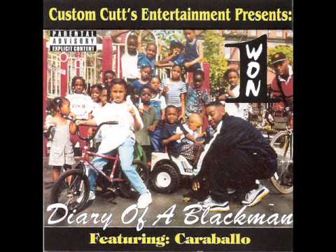 WON FEAT. CARABALLO ♫ "DIARY OF A BLACKMAN" ♫ RANDOM RAP ♫ 1998, NY.