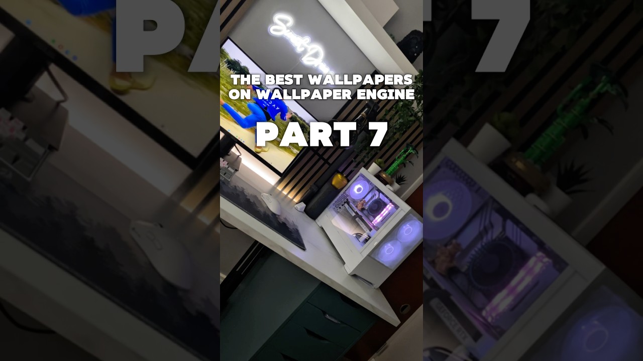 Best Wallpapers On Wallpaper Engine Part 7 #asthetic #techtok #pc #gamingsetup #pcgaming #wallpaper