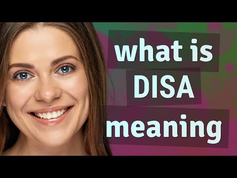 Disa | meaning of Disa