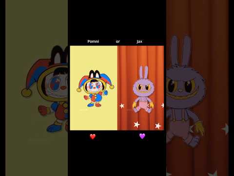 Labubu, but it's TADC / Pomni x Jax (Labubu Animation)