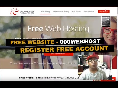 How to Register a Free Web Hosting Account with 000Webhost - Part 1