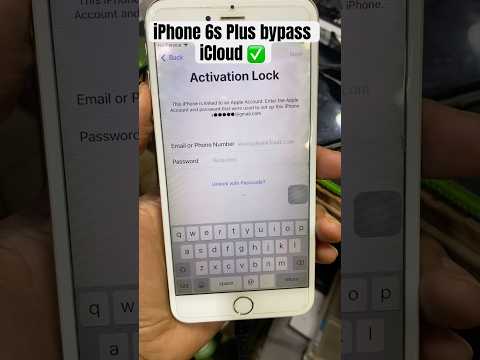 iPhone 6s Plus passcode iCloud bypass #icloudbypassfull #icloudbypass #iphone #iphone6splus