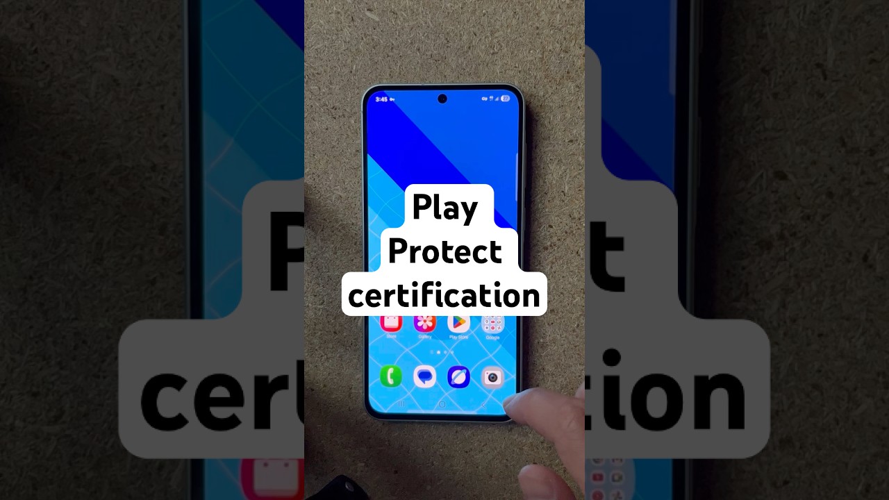 Play Protect certification