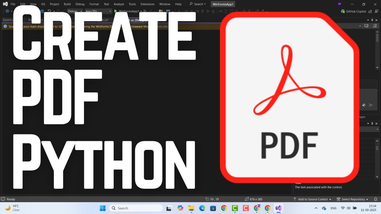 How to Create a PDF With Python