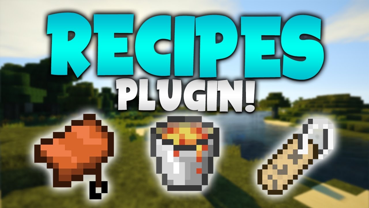 EXTRA RECIPES! | Minecraft Plugin Tutorial