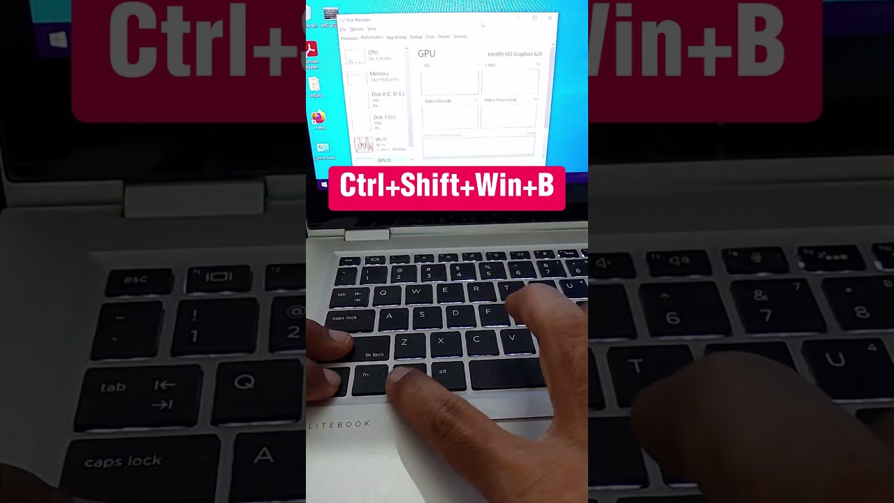 How to reset your graphics driver in under 5 seconds #shorts #graphics #graphicsdriver #reset #gpu