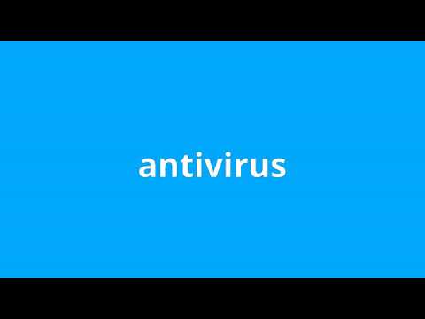 what is the meaning of antivirus.