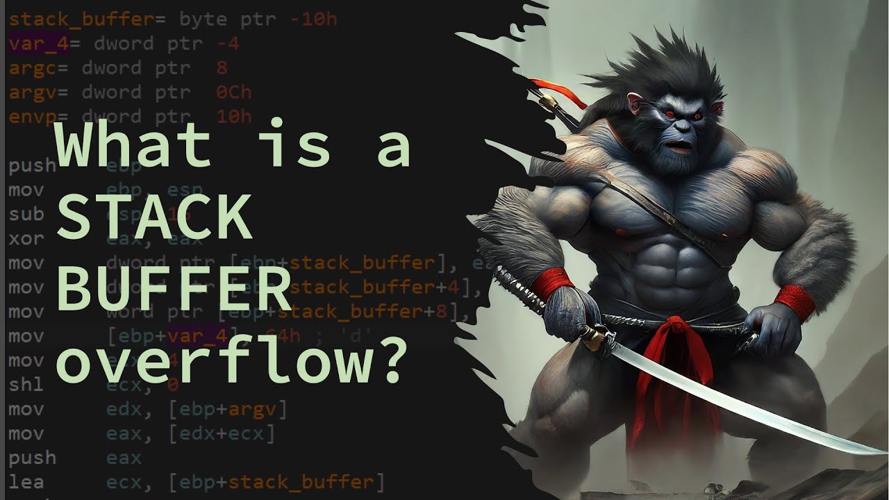 What is a Stack Buffer Overflow? Exploring How To Exploit the Stack
