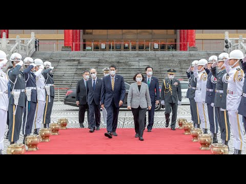 President Tsai officially welcomes President Surangel Whipps Jr. of ...