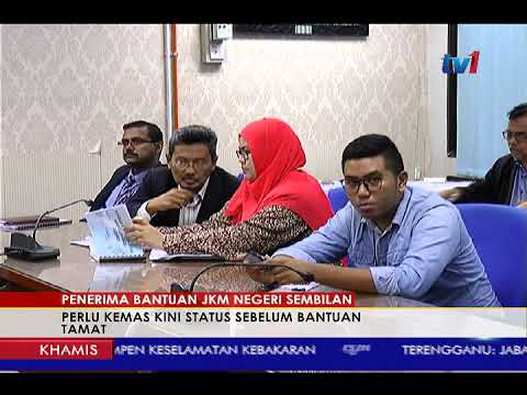 PENERIMA BANTUAN JKM NEGERI SEMBILAN PERLU KEMAS KINI STATUS SEBELUM BANTUAN TAMAT ( 31 MEI 2018)