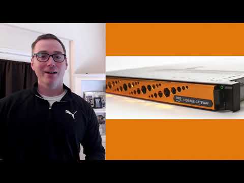 Did you know AWS made an on-prem server called Storage Gateway?