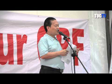 CPF rally - Medishield Life: Tan Kin Lian