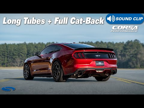 The LOUDEST Exhaust We've Ever Tested | Corsa Xtreme Cat-Back & BBK Long Tube Headers | Sound Clip