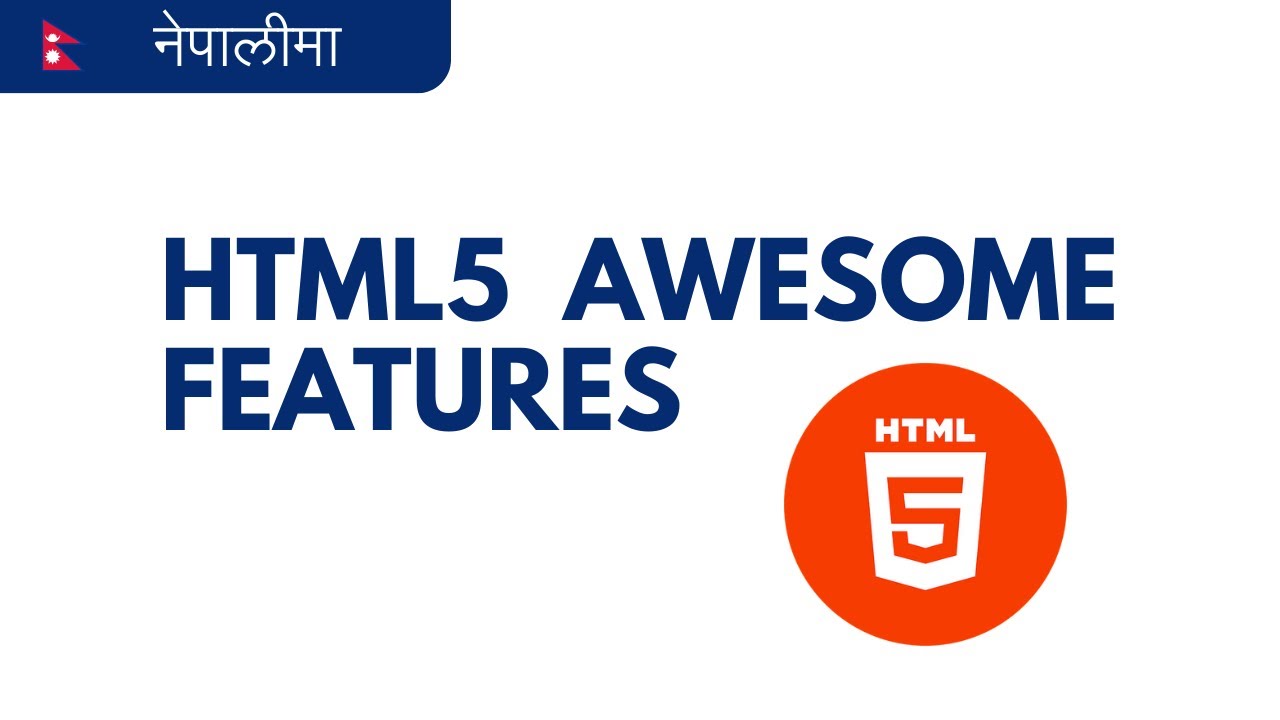 HTML5 New Features, Drag & Drop, Worker Threads Explained | HTML in Nepali Tutorial | EverydayKarma