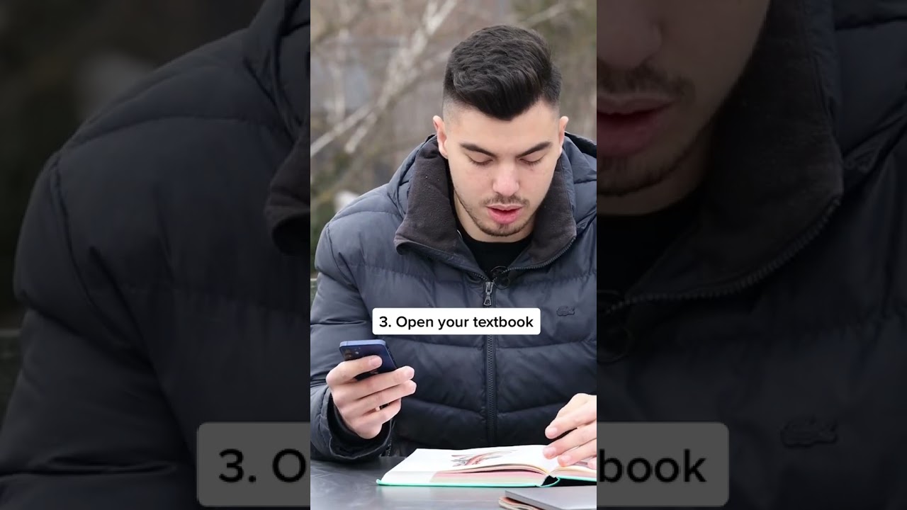 How to create flashcards in seconds without looking up from your textbook