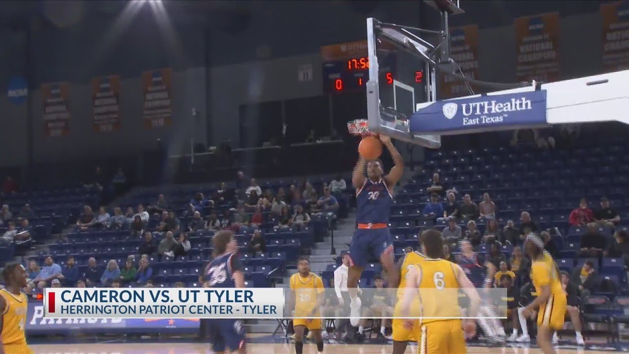 UT Tyler Patriots knock off Cameron 62-56, ending three-game losing streak