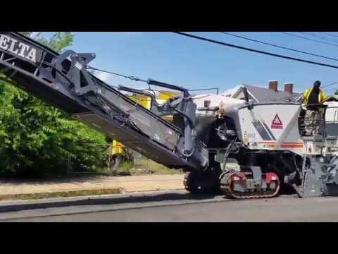How to Strip a Road With Wirtgen W220