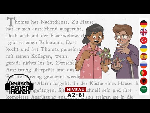 #604 Deutsch lernen mit Geschichten | Deutsch lernen durch Hören | A2-B1 | Learn German with stories